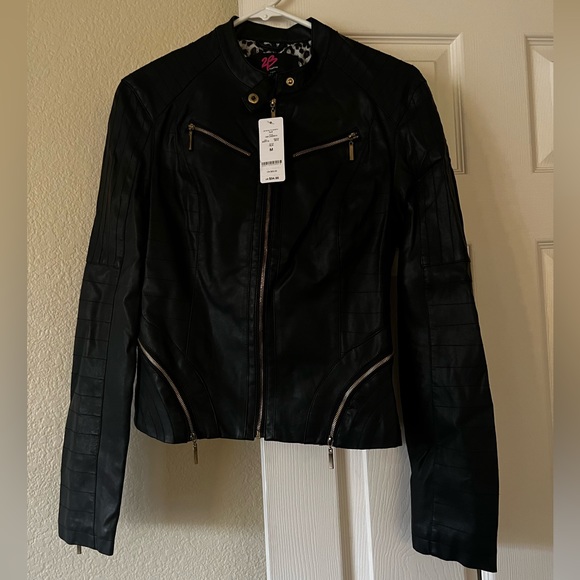 2B Bebe | Jackets & Coats | 2b Bebe Faux Leather Jacket | Poshmark